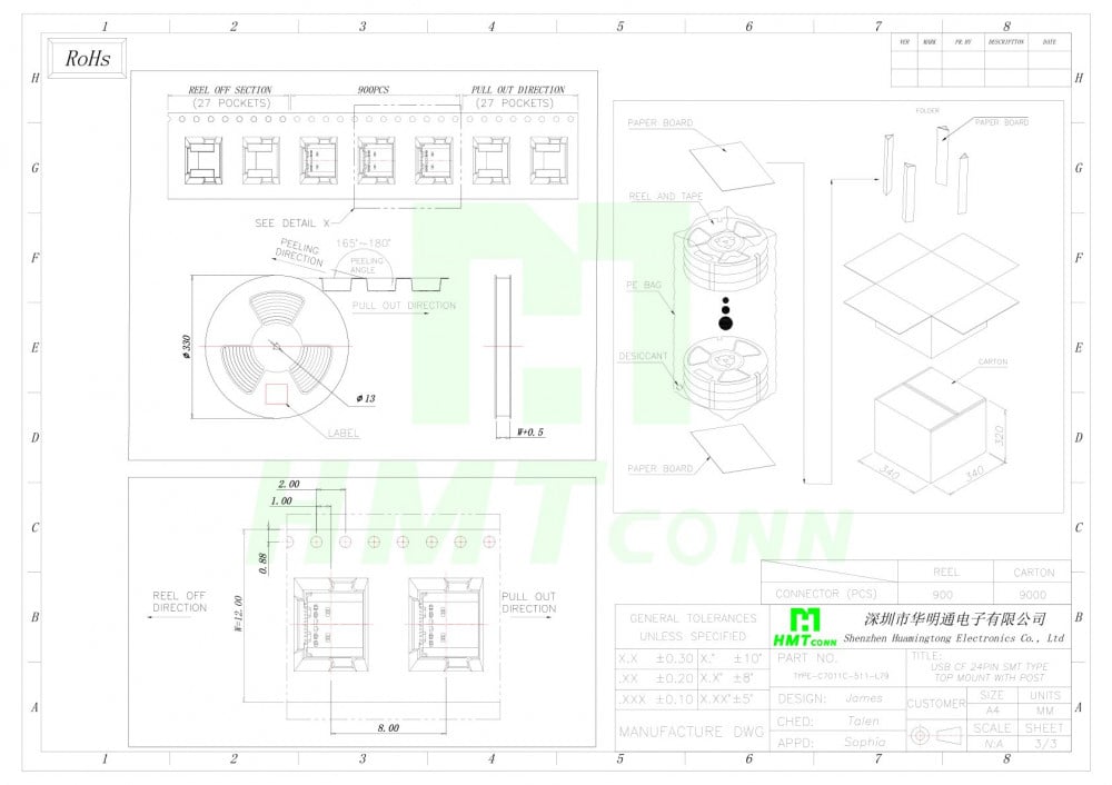 TYPE-C7011C-511-L79 technical drawing page 3