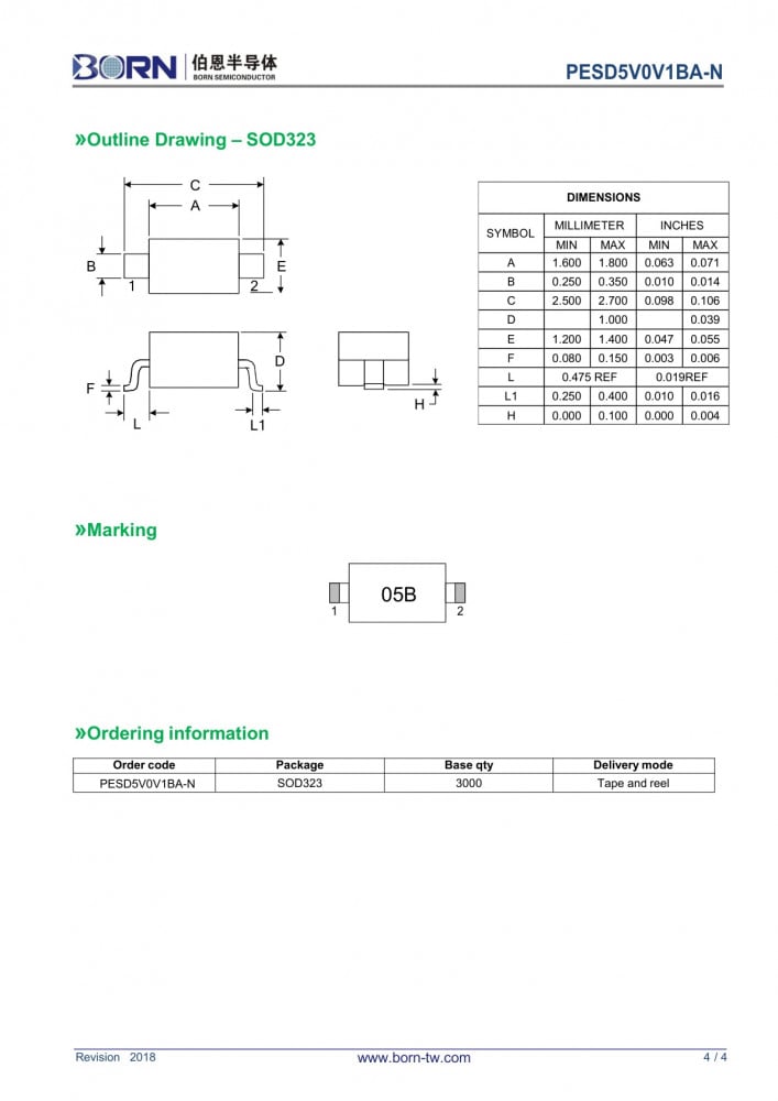 PESD5V0V1BA-N datasheet page 4