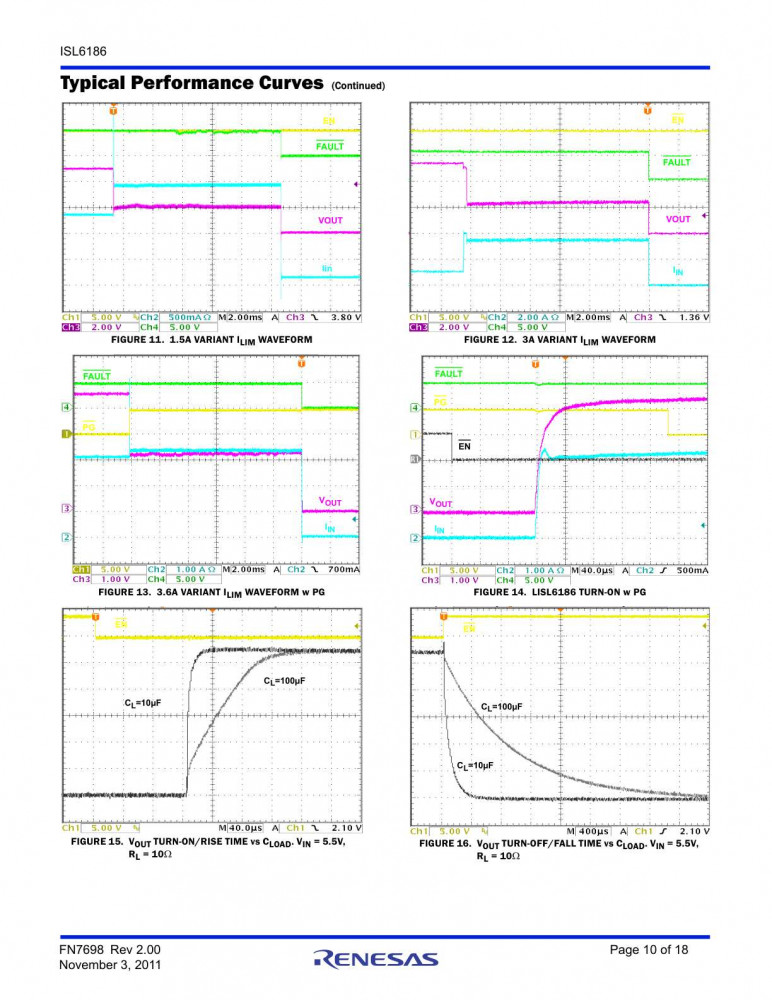 ISL6186 datasheet page 10