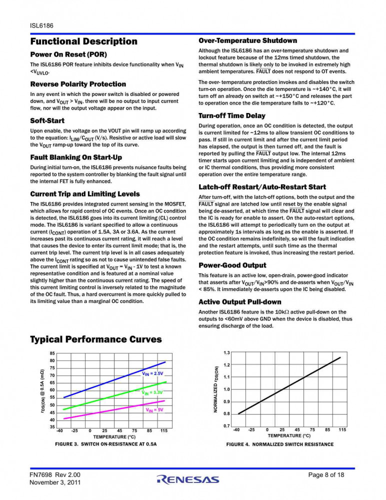 ISL6186 datasheet page 8