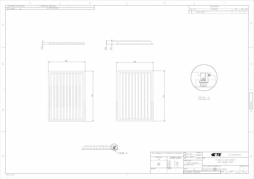 TE Connectivity 2301845-1 drawing page 3