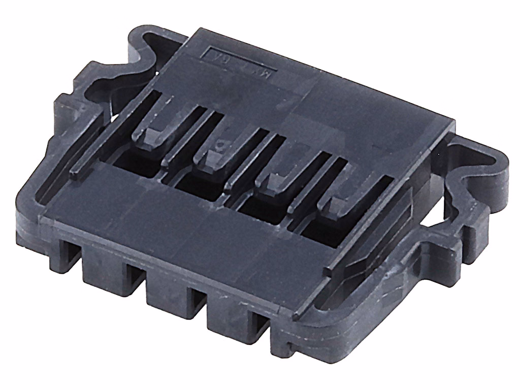 3.00mm Pitch, Pico-Lock Receptacle Crimp Housing, Single Row, Positive Lock, 5 Circuits, Black for sale