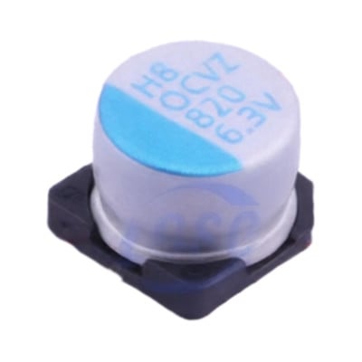 Lelon OVZ820M1VTR-0812 Aluminum-Polymer Capacitor