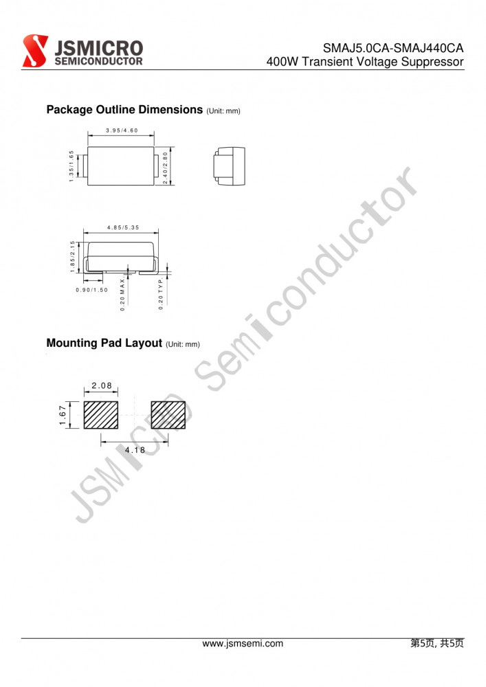SMAJ24CA-JSM datasheet page 5