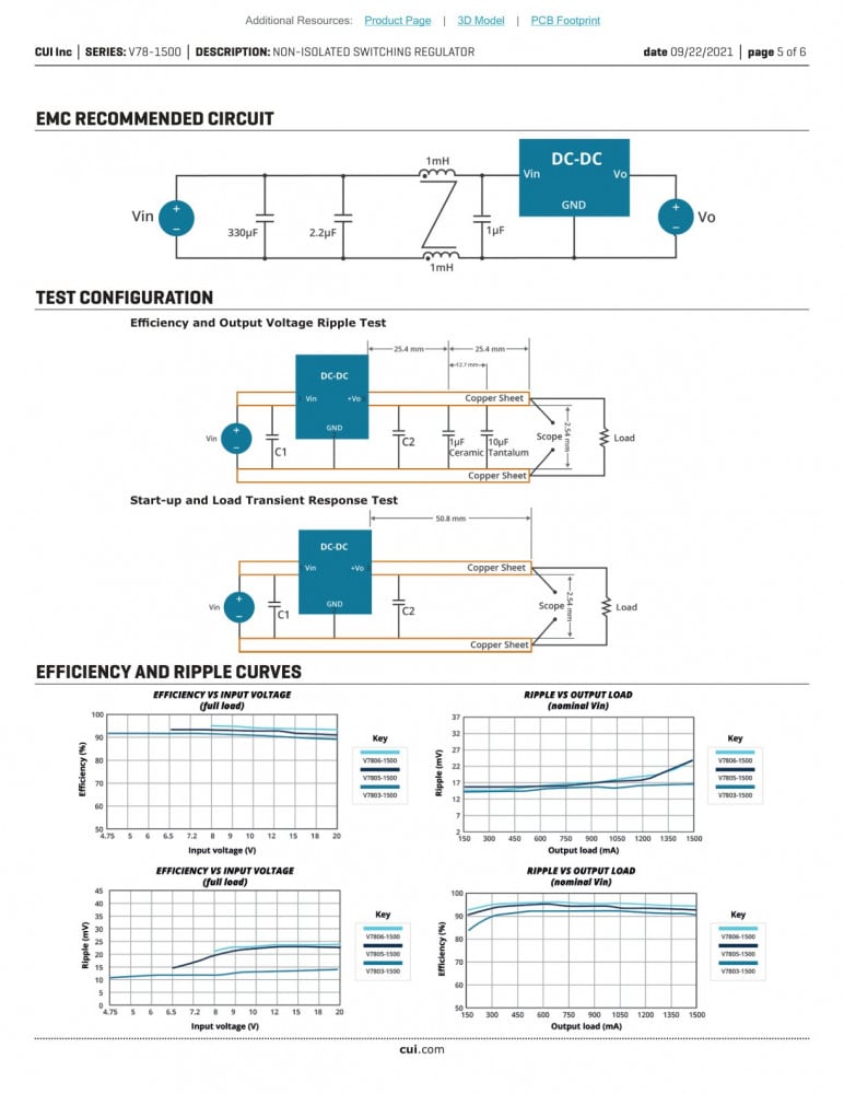 V7803-1500R datasheet page 5