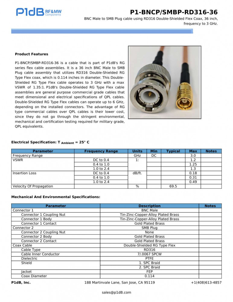 P1-BNCP/SMBP-RD316-36 technical document page 1