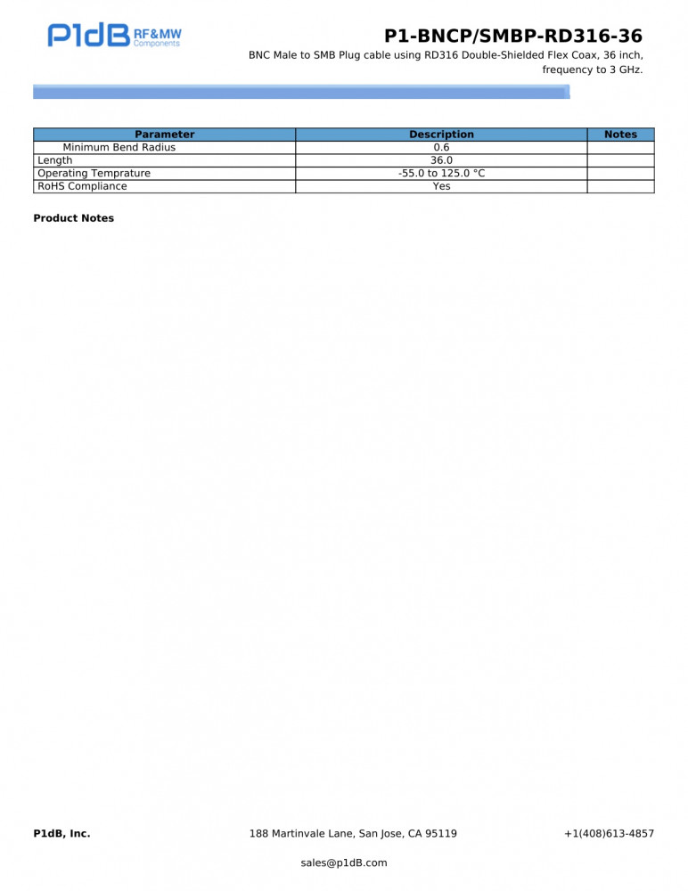 P1-BNCP/SMBP-RD316-36 technical document page 2
