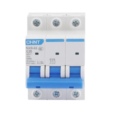 CHINT NB7 3P C20 Miniature Circuit Breaker