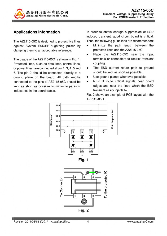 AZ2115-05C datasheet page 4