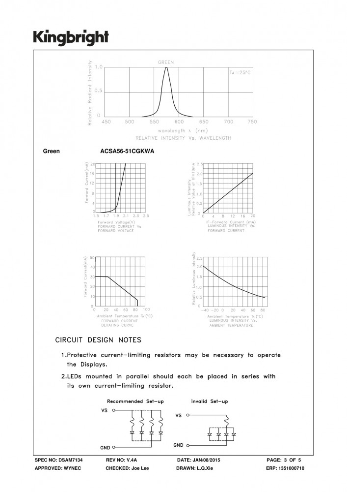 ACSA56-51CGKWA datasheet page 3