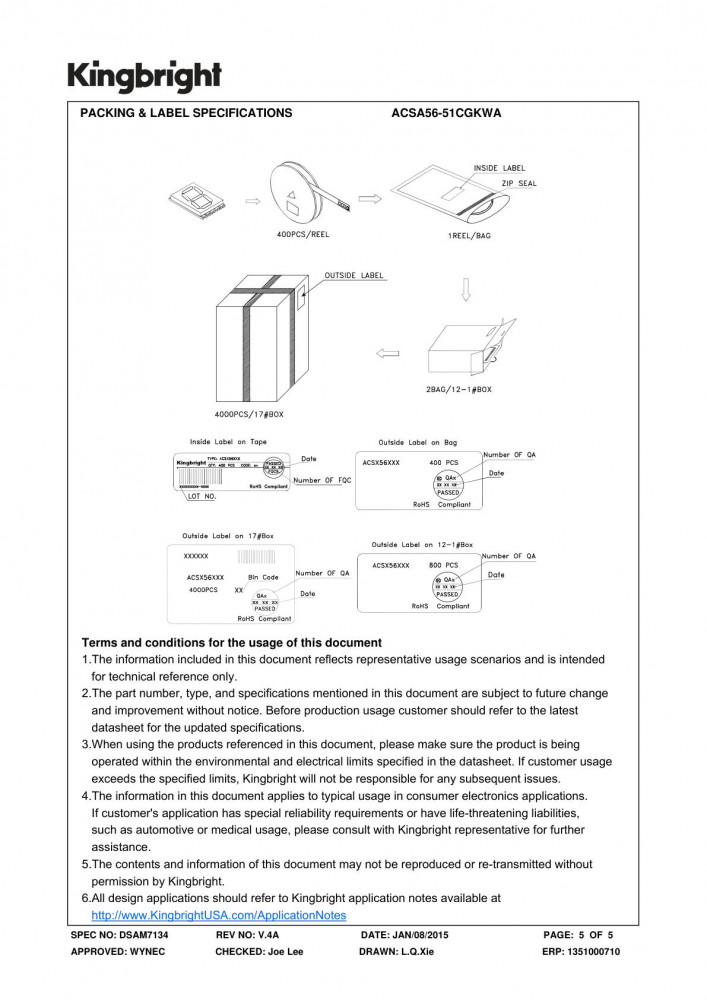 ACSA56-51CGKWA datasheet page 5