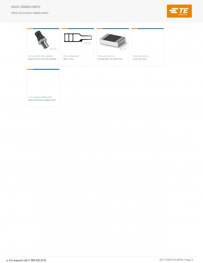 M5241-000005-03KPG technical document page 2
