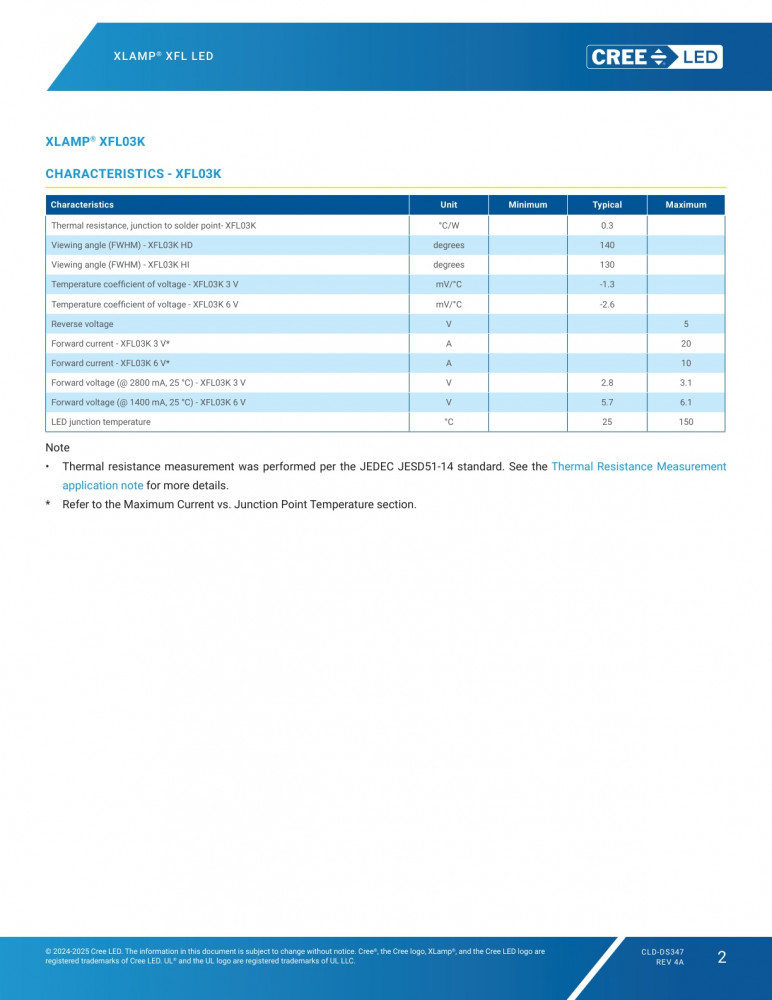 XFL05K technical document preview, page 2