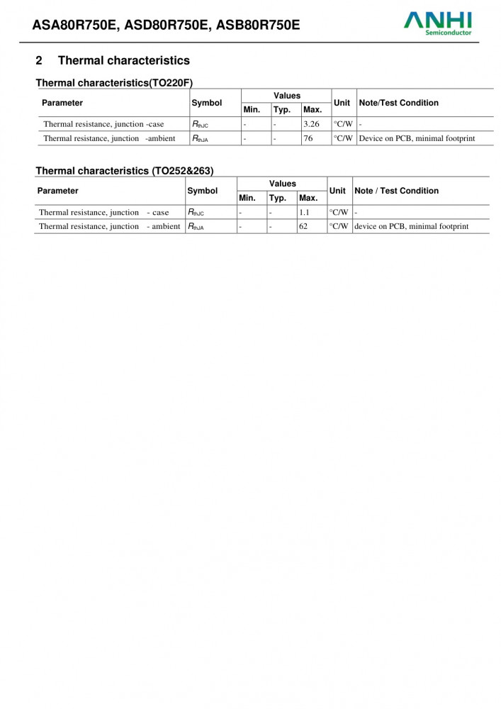 ASB80R750E datasheet page 3