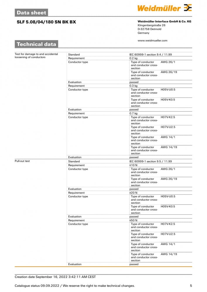 WEIDMULLER 1335580000 document page 5