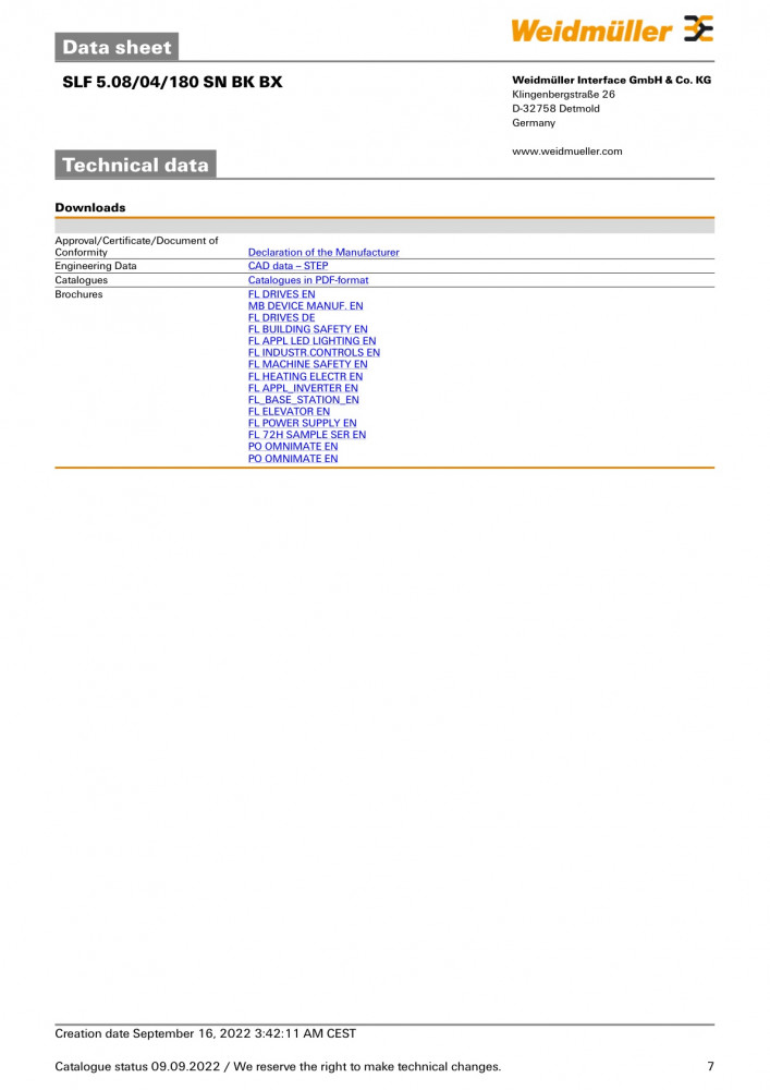 WEIDMULLER 1335580000 document page 7