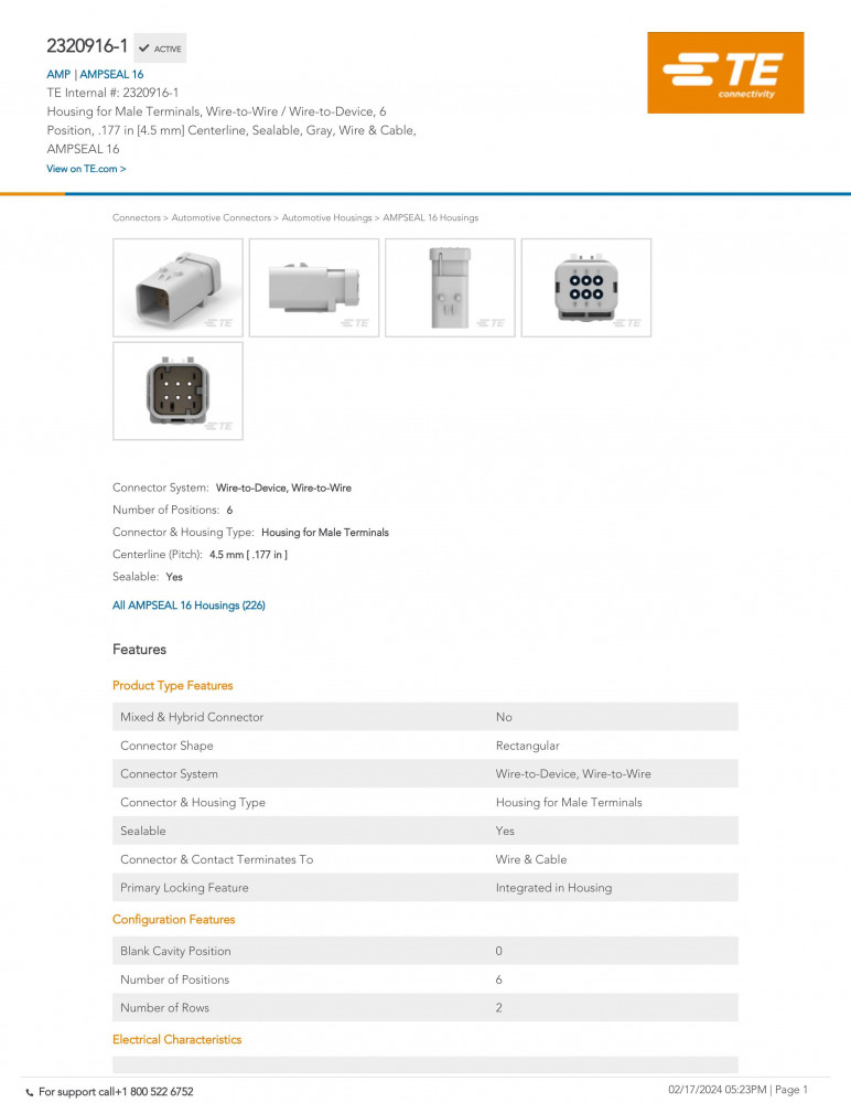 2320916-1 technical document page 1