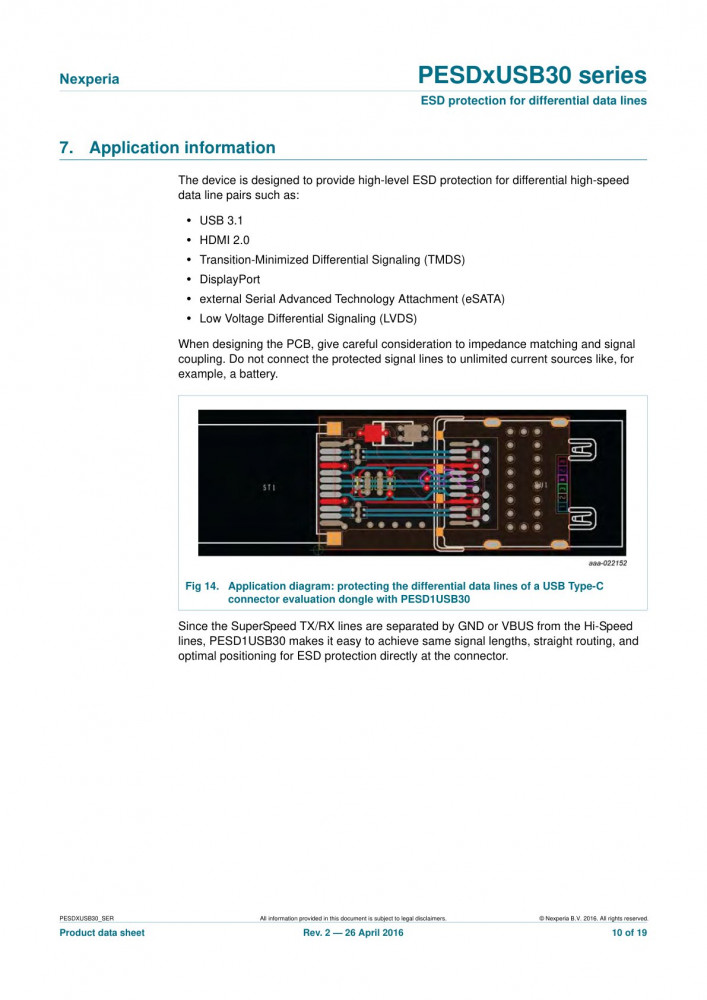 PESD3USB30087 datasheet page 10