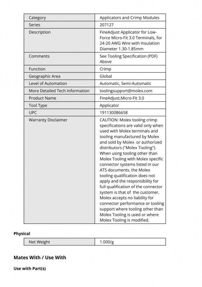 Product document page 2