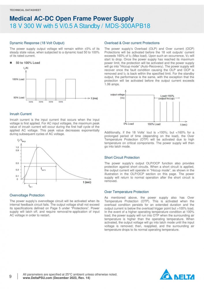 MDS-300APB18 AA datasheet page 9