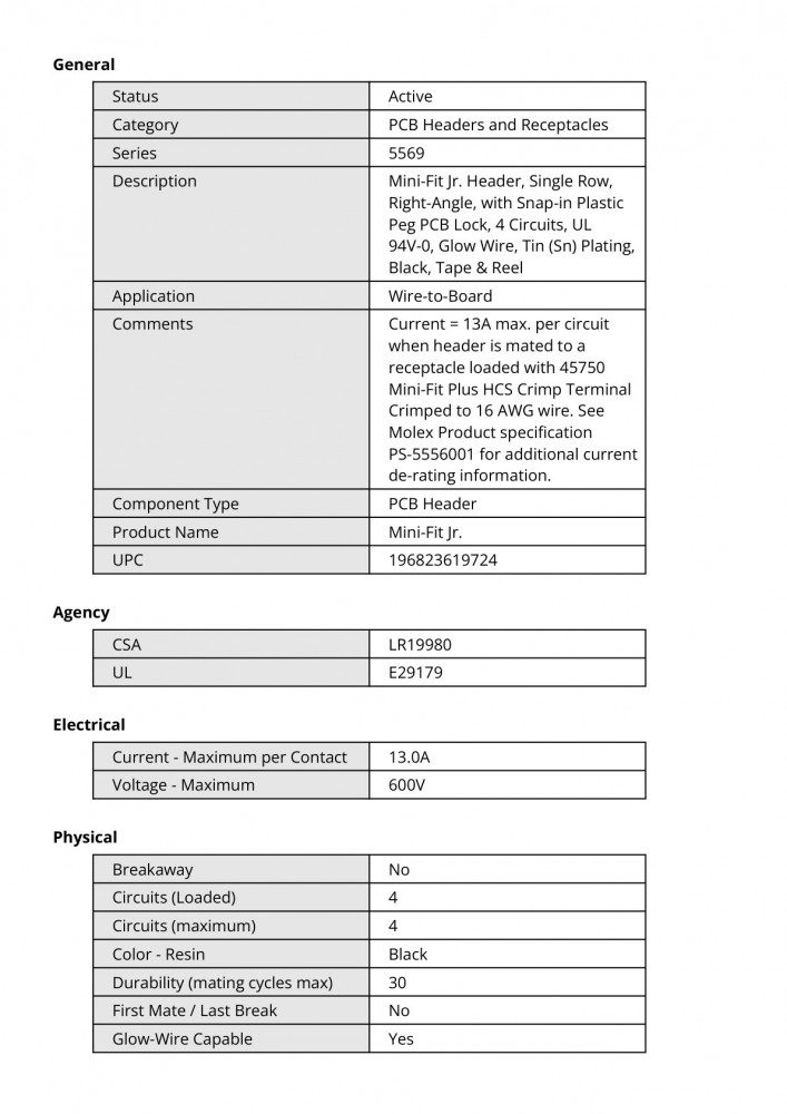 Product document preview, page 2