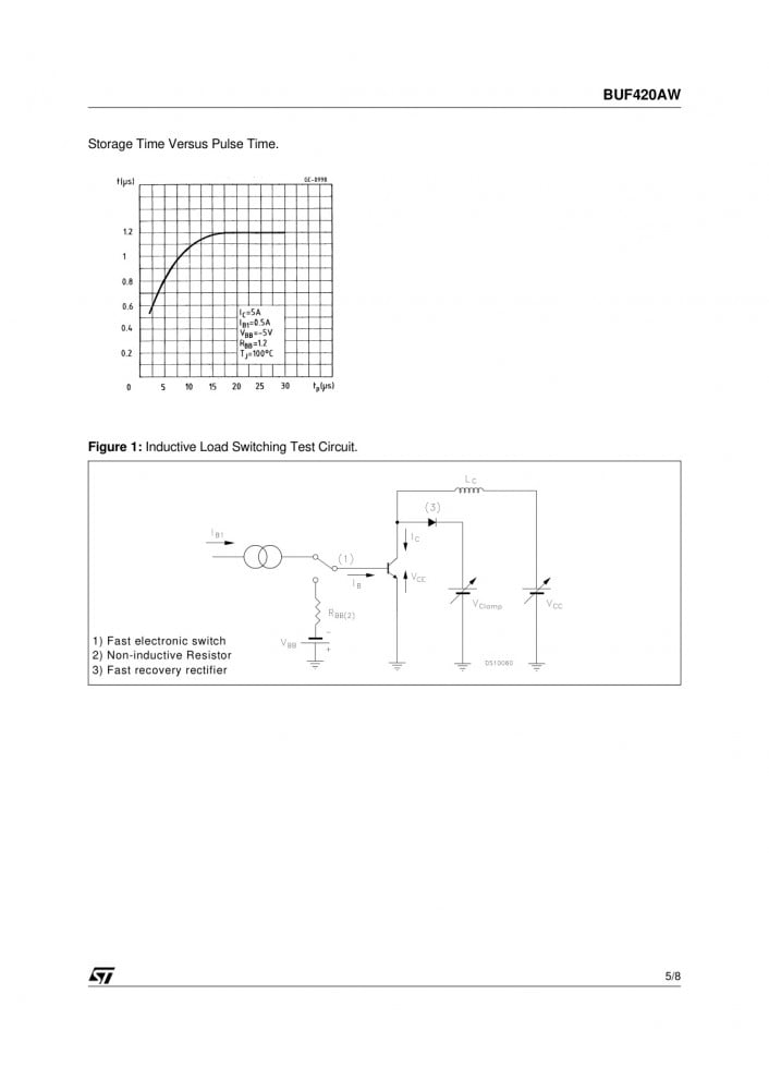 BUF420AW technical document page 5