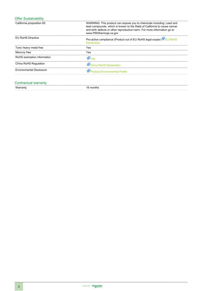 RXZR315 technical document page 2