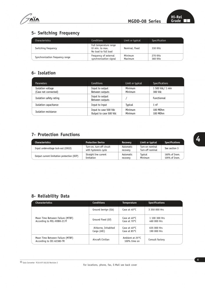 MGDD-08 datasheet page 6