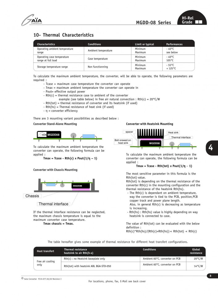 MGDD-08 datasheet page 8