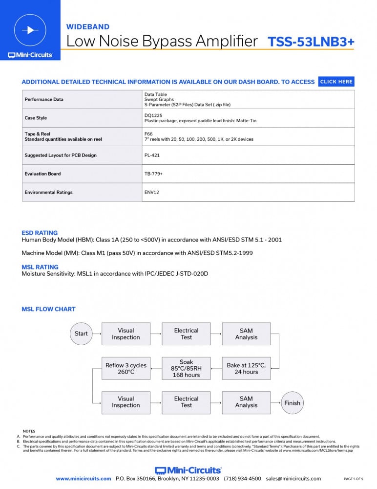 TSS-53LNB3+ datasheet page 5