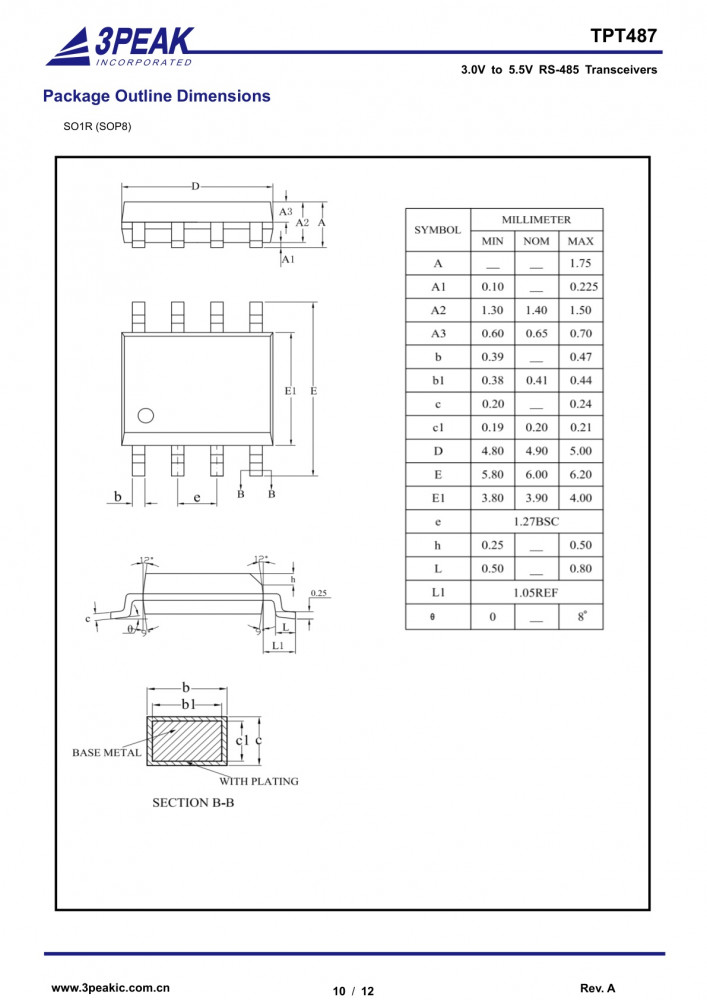 TPT487L1-SO1R datasheet page 10