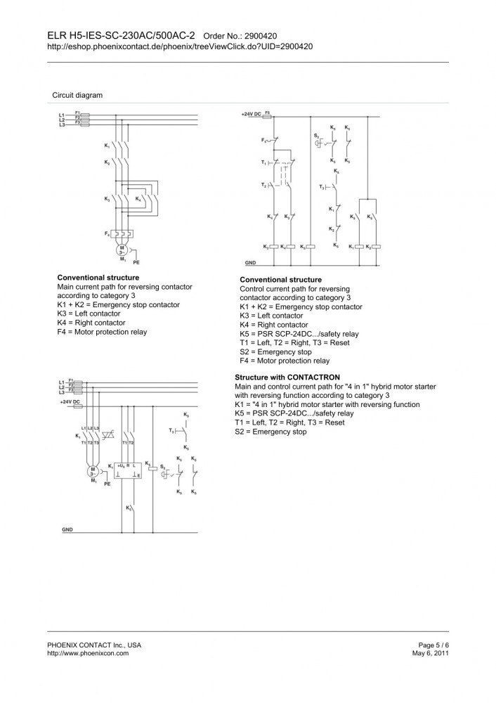 Phoenix Contact 2900420 technical document page 5