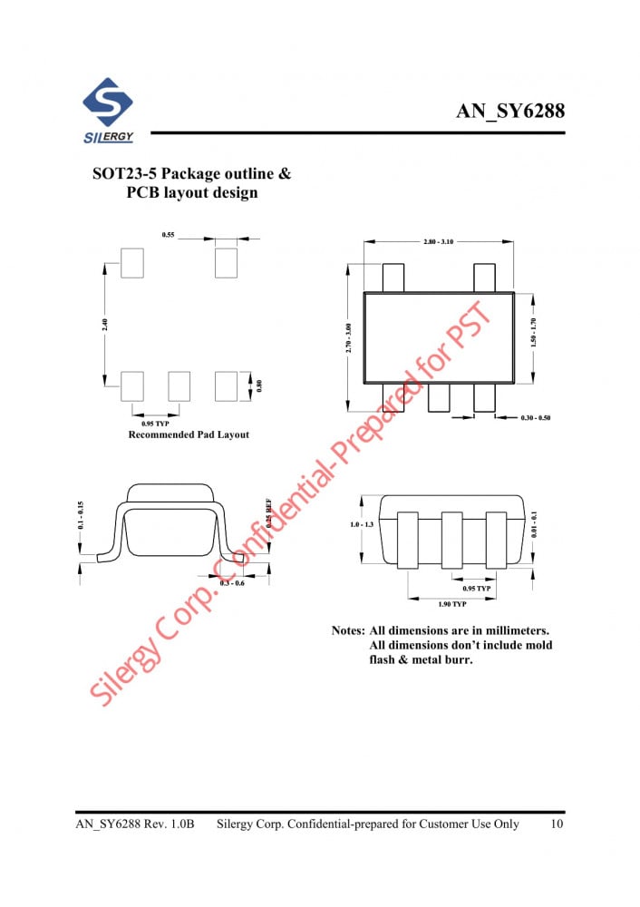 SY6288 datasheet page 10
