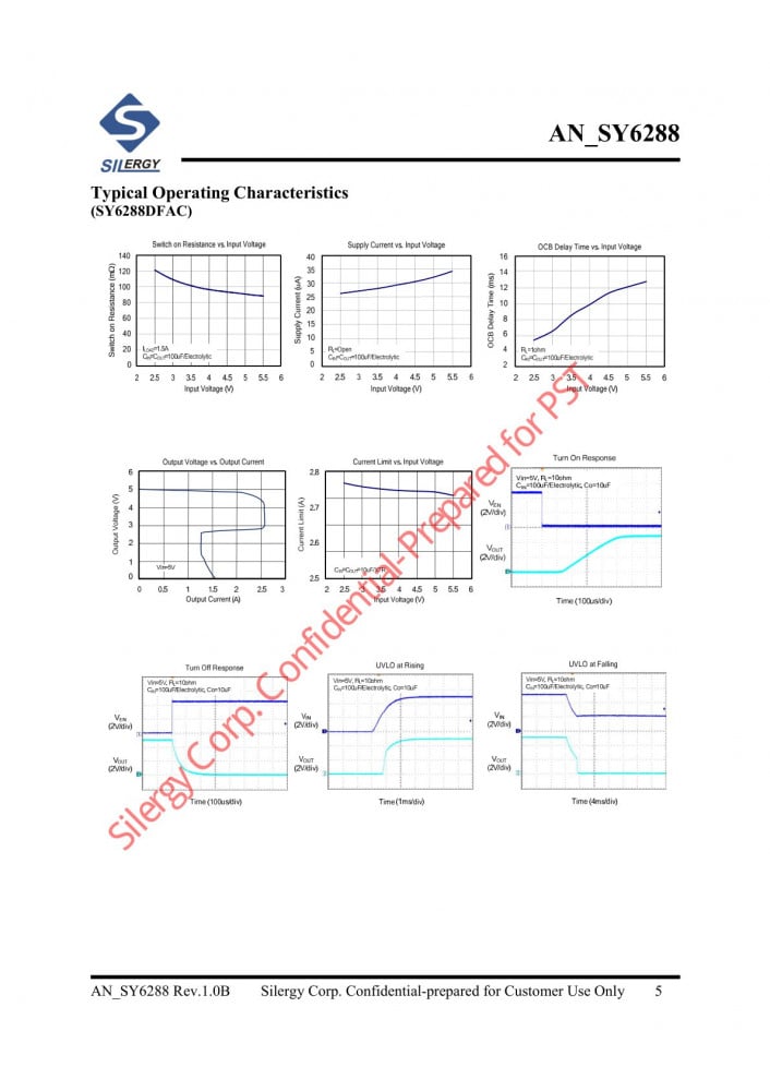 SY6288 datasheet page 5