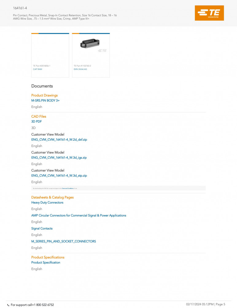 164161-4 technical document page 5