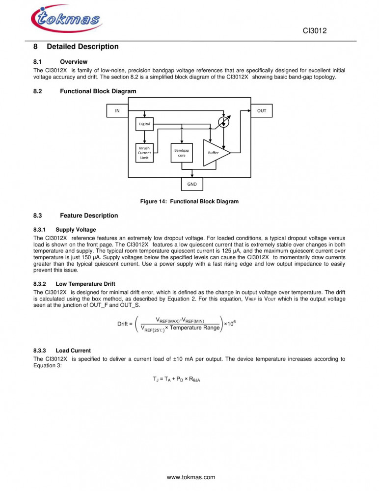 CI3012 datasheet page 8