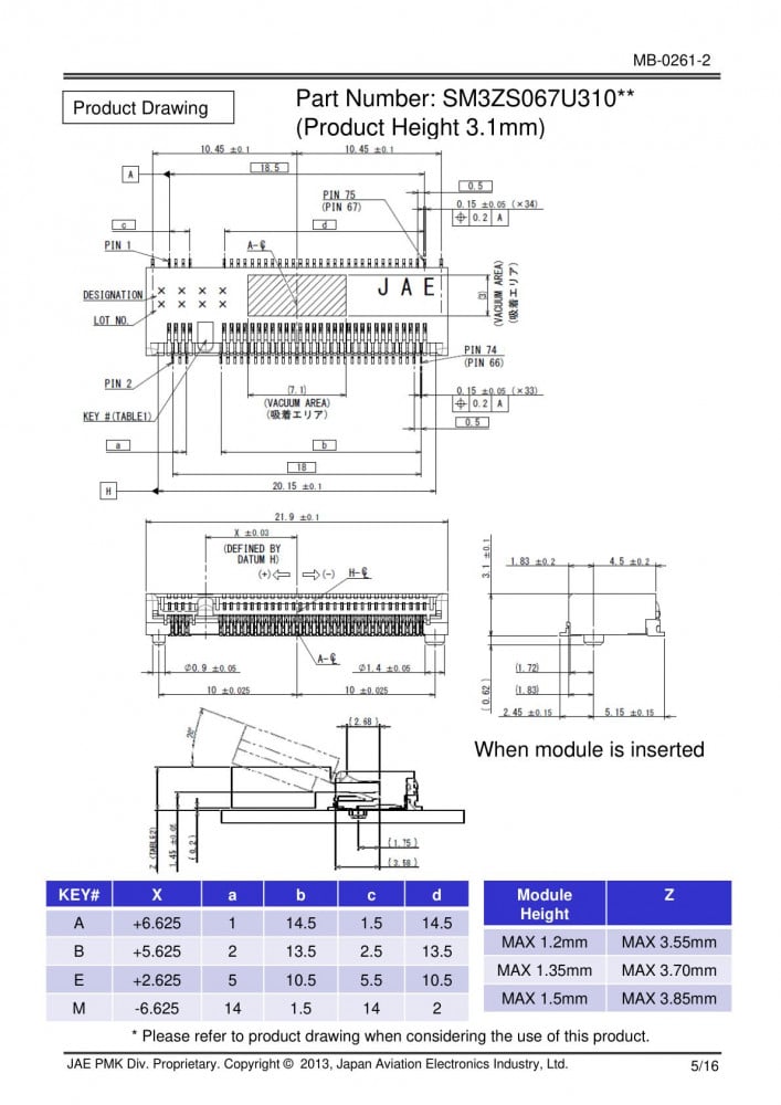 SM3 Series documentation page 5