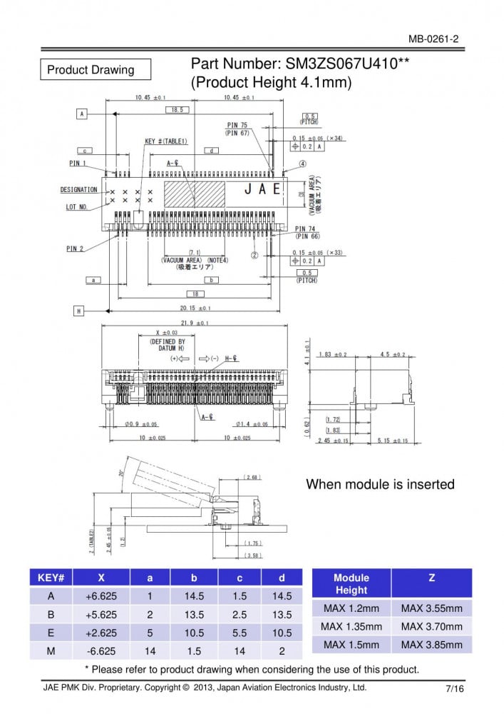 SM3 Series documentation page 7