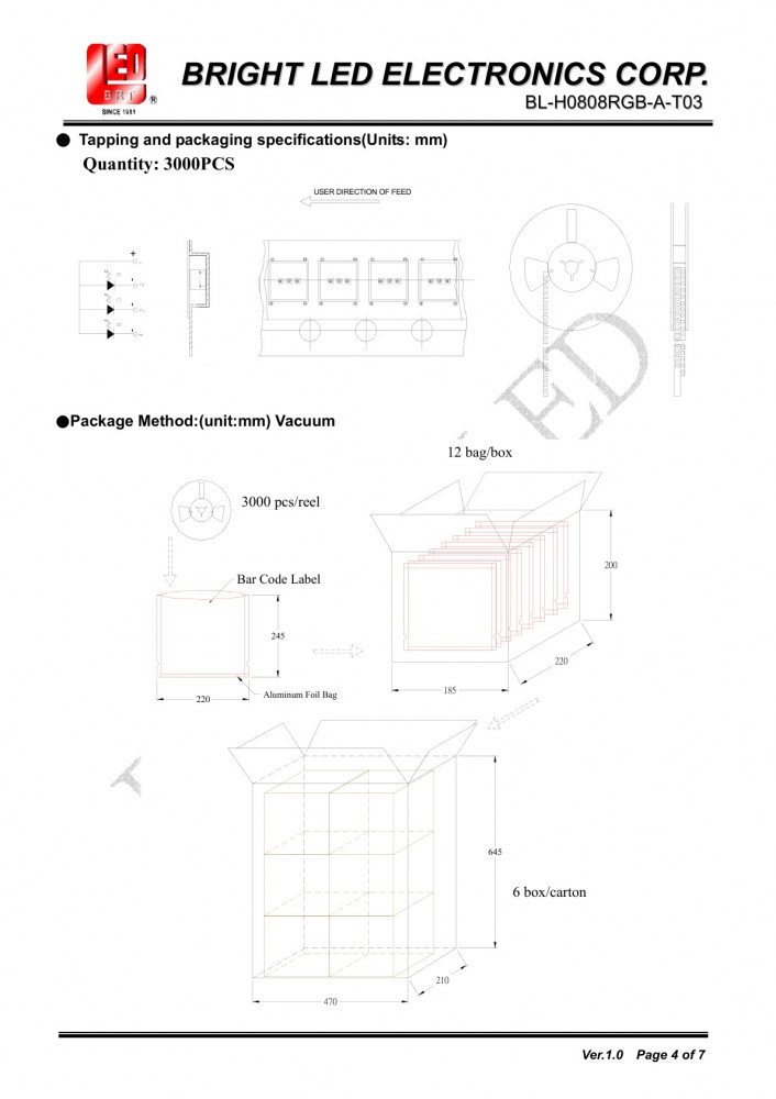 BL-H0808RGB-A-T03 specification, page 5