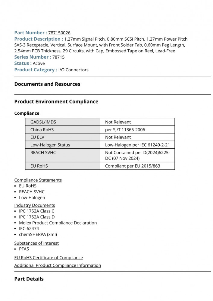 787150026 technical document page 1