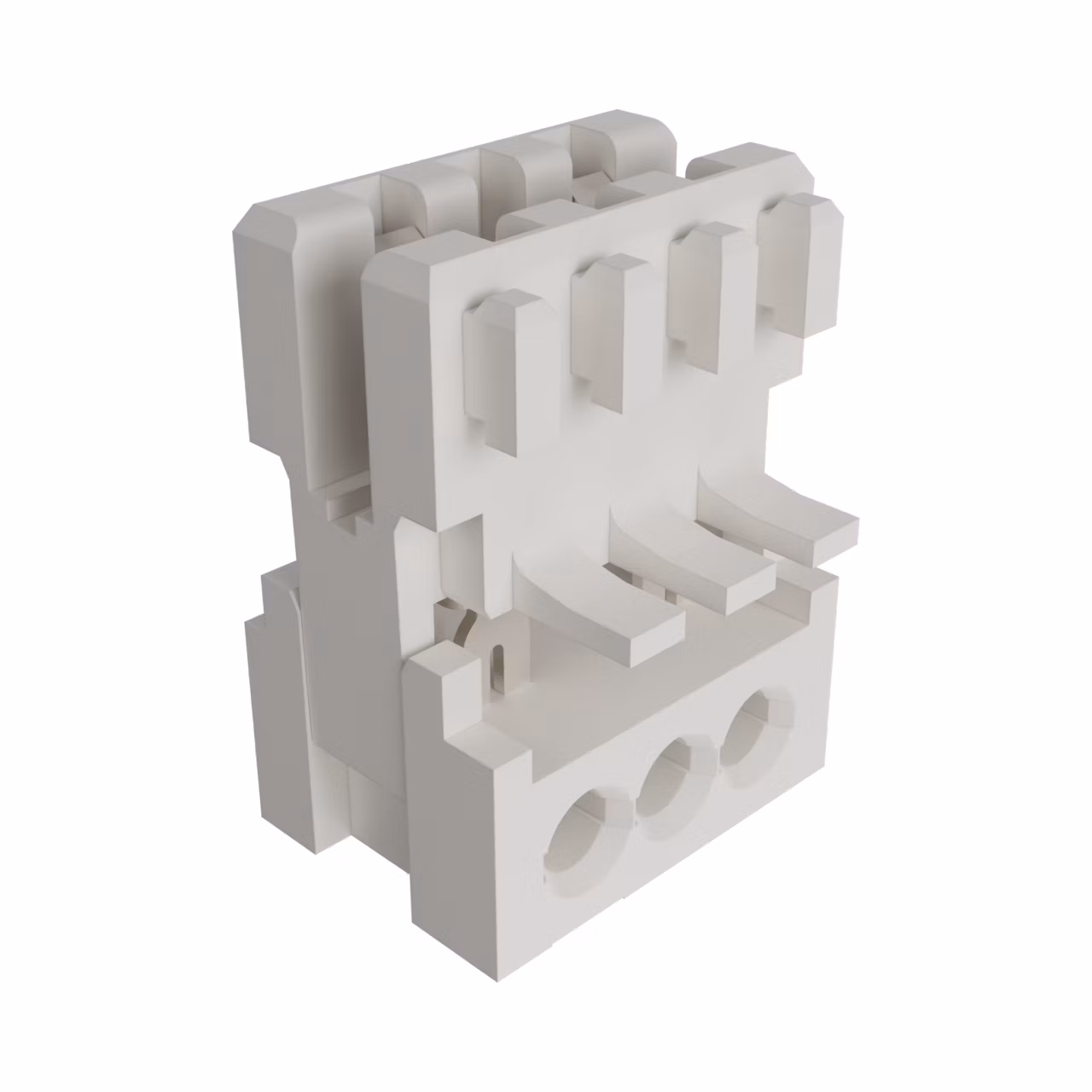 Appli-Mate RAST 2.5 IDT Connector, 5.00mm Pitch, Direct/Indirect, Female, Beaded Terminal, 2 Circuits, All Position Keys, Open Endwalls for sale