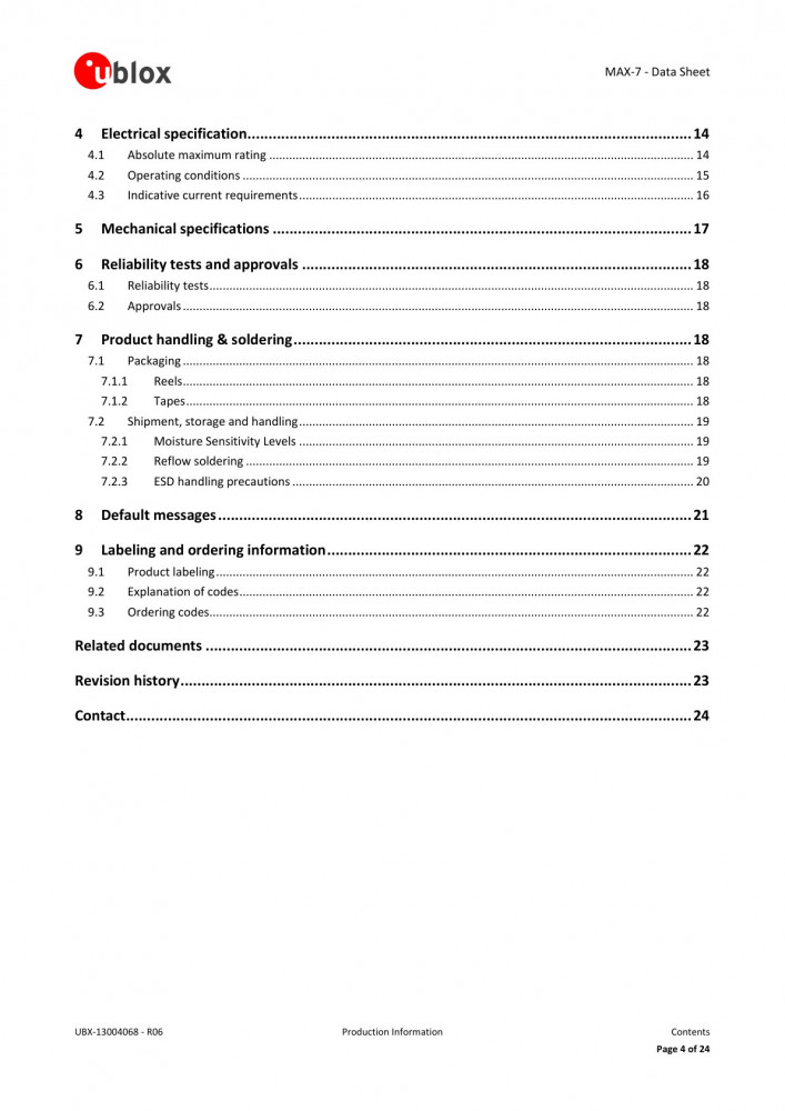 MAX-7 datasheet page preview 4
