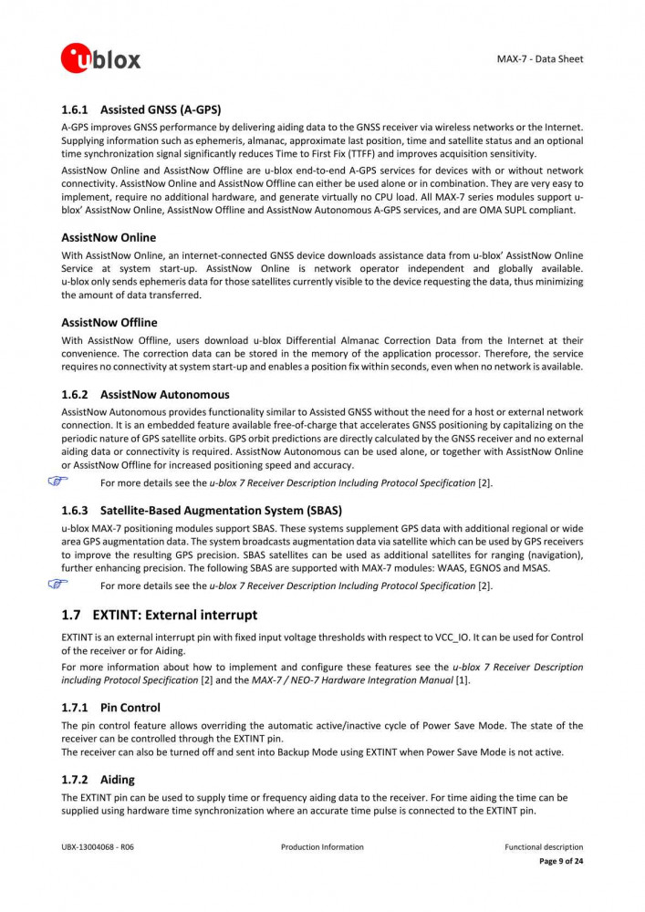 MAX-7 datasheet page preview 9