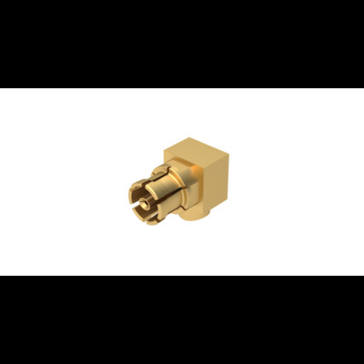 SMPM / RIGHT ANGLE FEMALE PLUG SOLDER TYPE CABLE .047 for sale