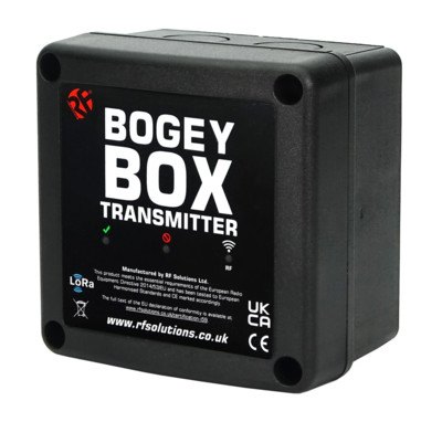 BOGEYBOX - 4 INPUT FM/LORA RF TRANSMITTER WITH VOLT FREE CONTACTS for sale