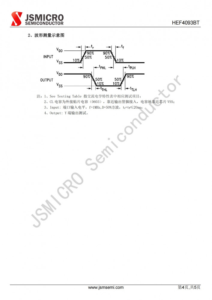 HEF4093BT-JSM datasheet page 4