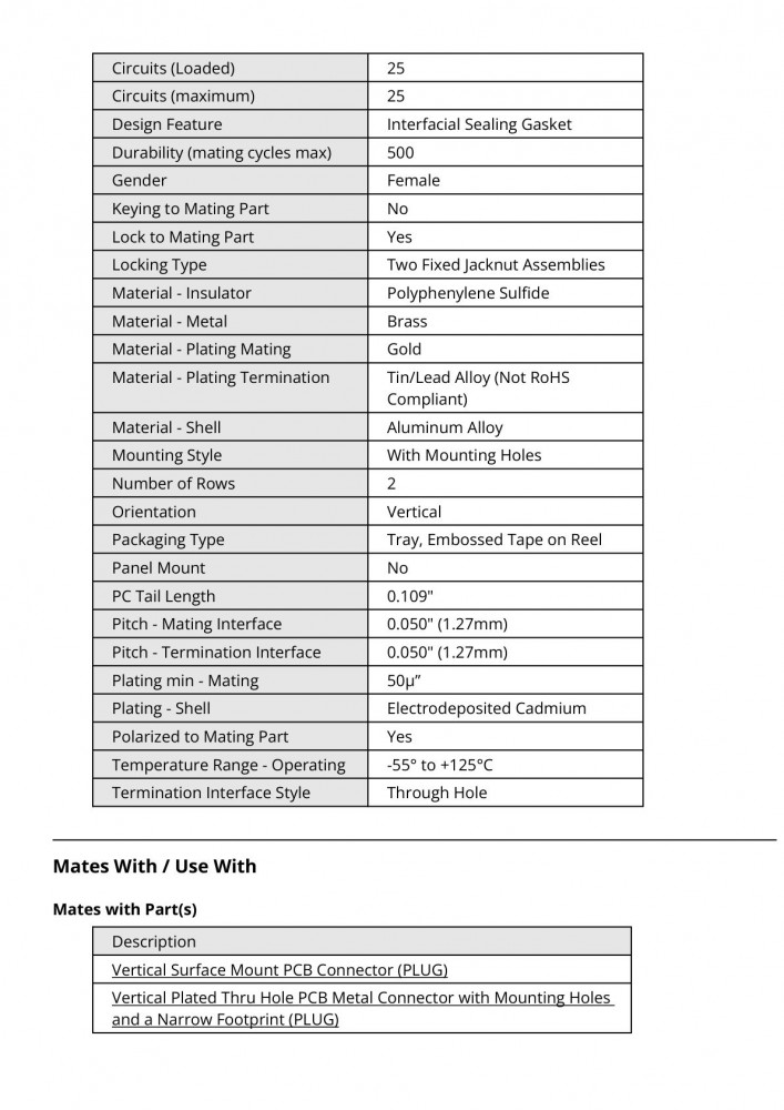 Product document preview, page 2