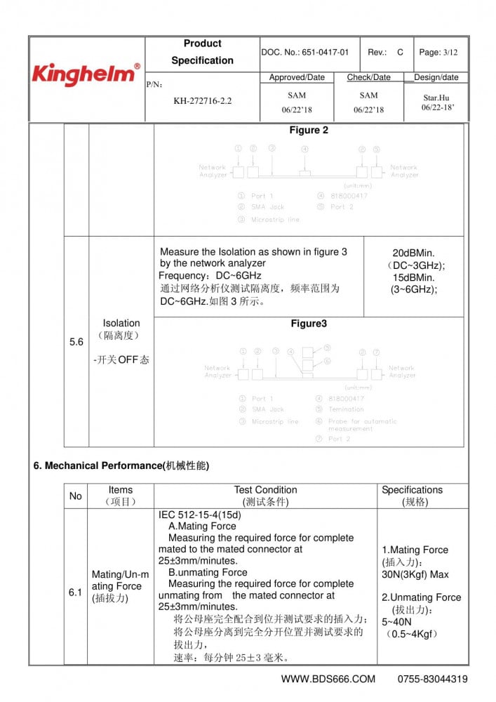 KH-272716-2.2 specification page 3