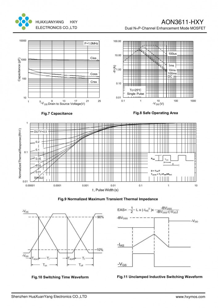 AON3611-HXY datasheet page 7