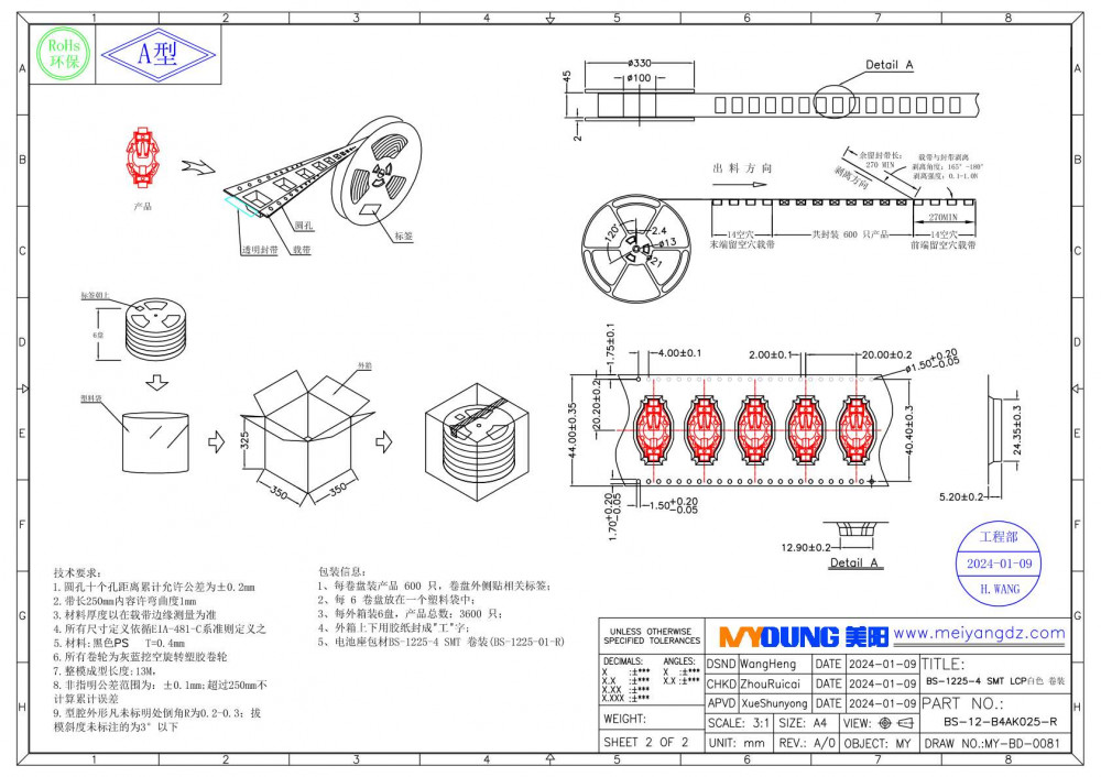 MYOUNG BS-12-B4AK025-R technical drawing page 2